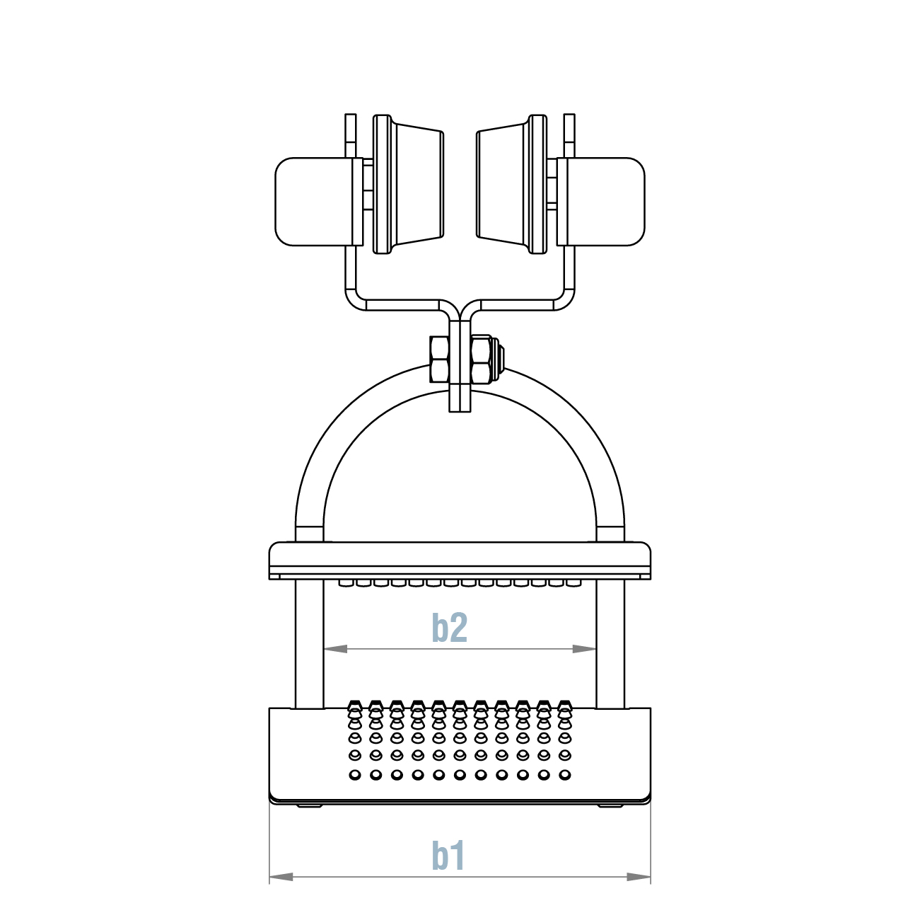 I-Beam Cable Trolley (CT type) (2005 Series-NPI-80) - VASEL Electromechanic
