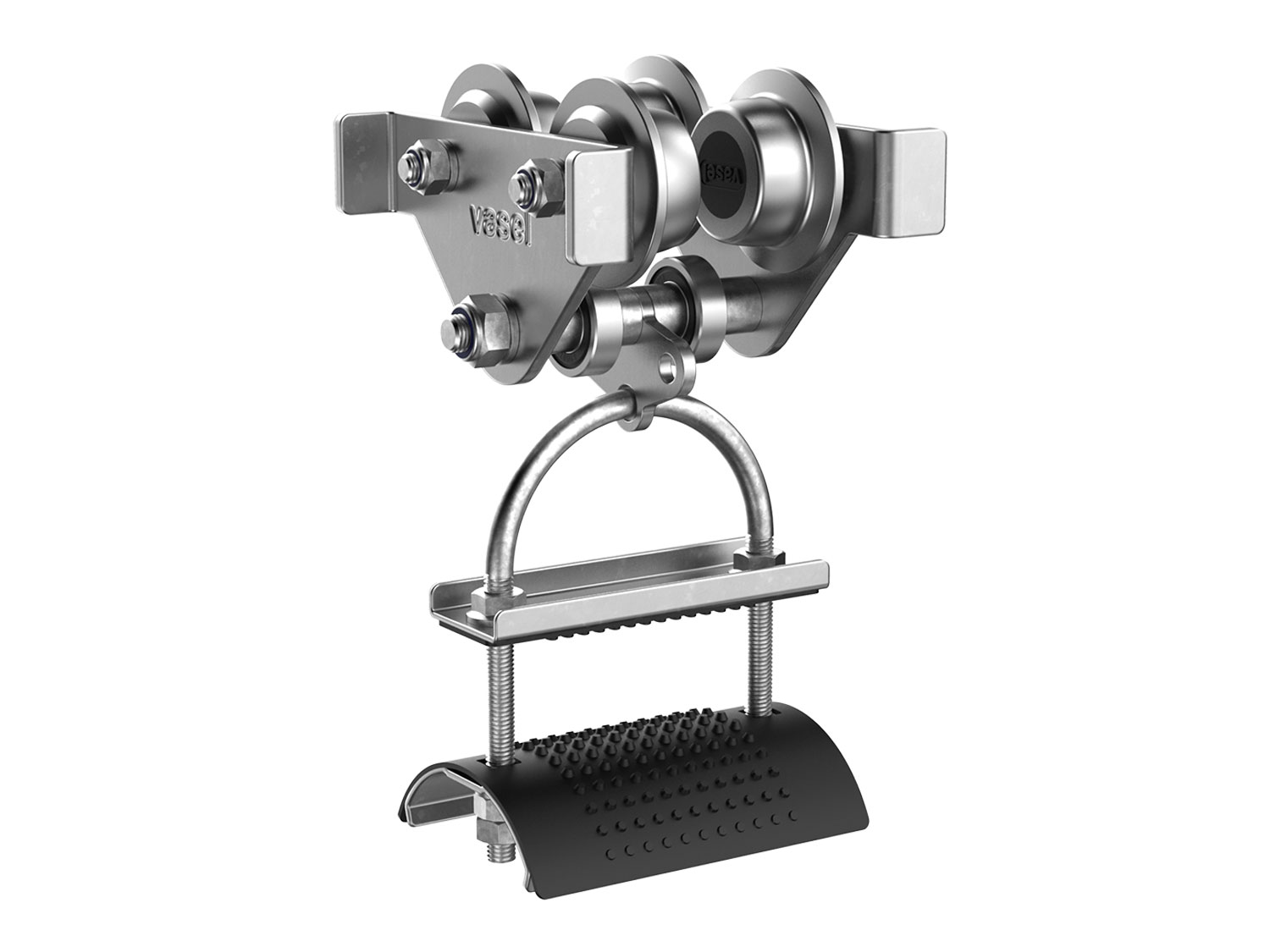 I-Beam Cable Trolley (4W-S) for Flatform Cables (2020 Series) - VASEL ...