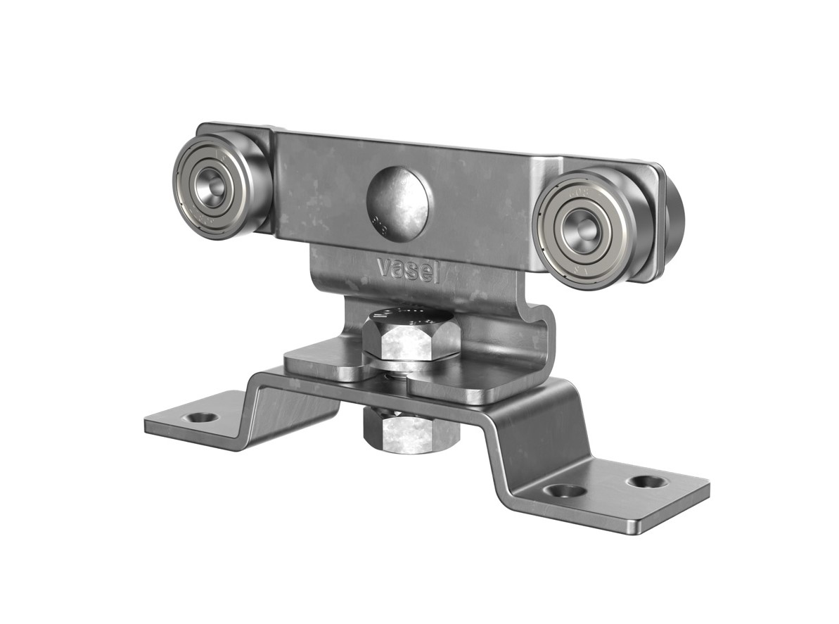 Trolley (4W)(with mounting plate) - VASEL Electromechanic